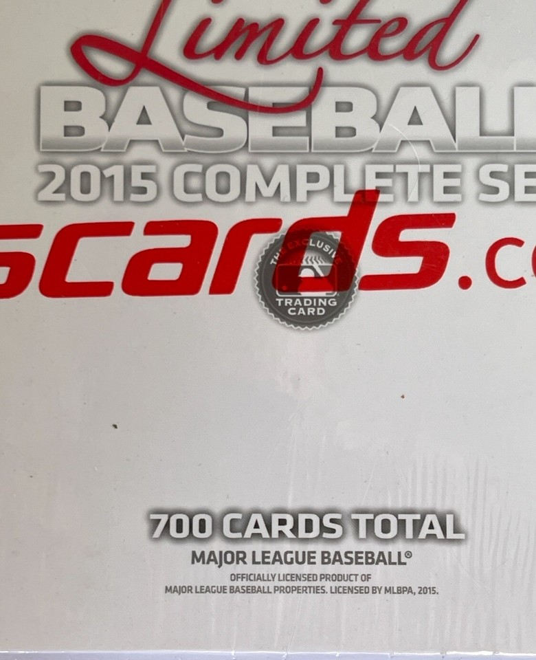 2015 Topps Limited Baseball Complete Factory Sealed Set | eBay
