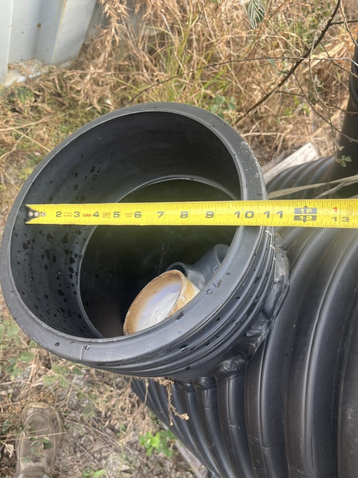 18" x 10" Corrugated Dual-Wall Culvert Reducer Wye Soil Tight | eBay