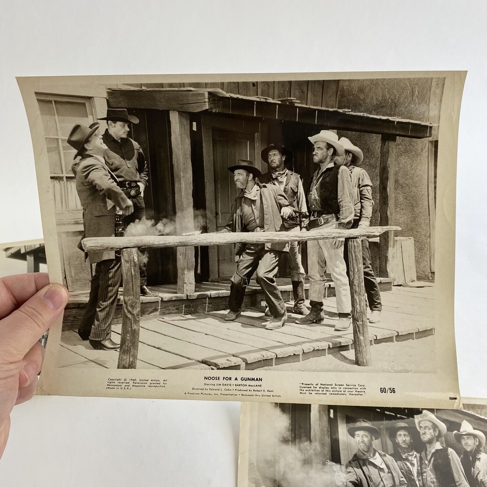Vintage Photos Movie Stills Noose For A Gunman 1960 Jim Davis Leo ...