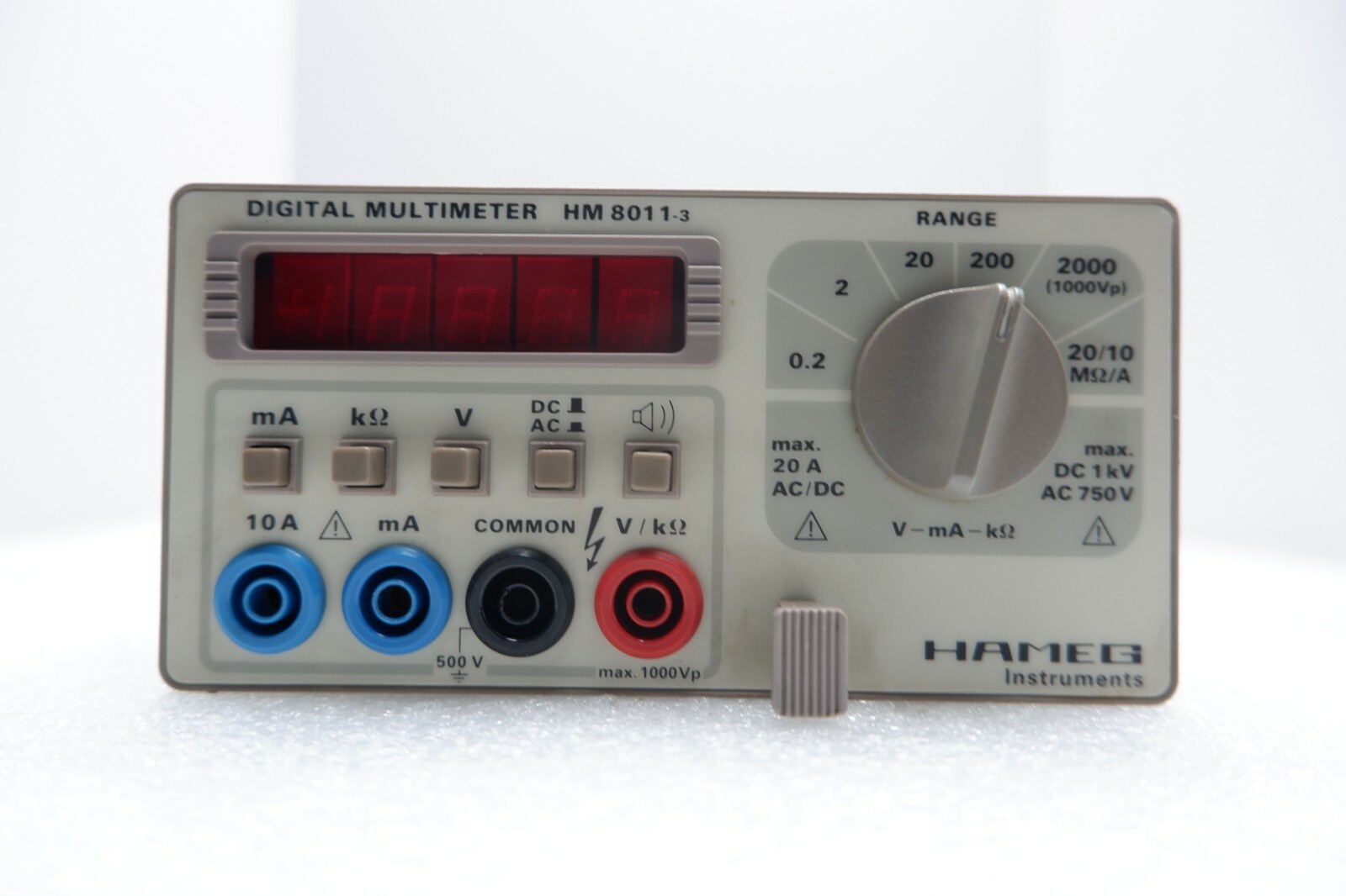 HAMEG Instruments HM 8011-3 Digital MultiMeter | eBay