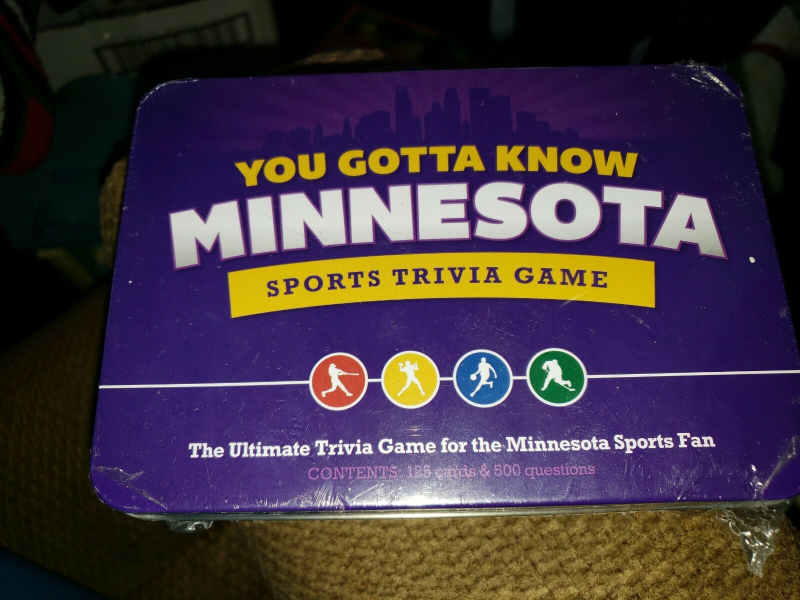 You Gotta Know Minnesota Sports Trivia Game Play Fun 125 Cards With 500 ...