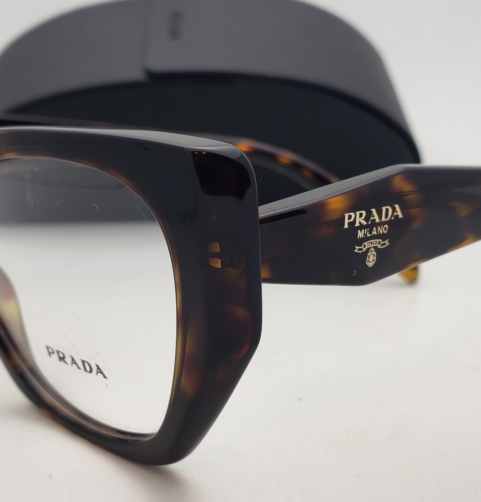 New Prada Reading Glasses VPR 18W 2AU-1O1 54-17 145 Dark Tortoise ...