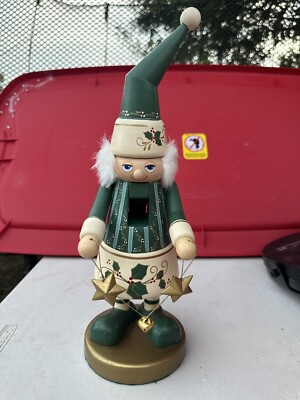 Holiday 14.5" Nutcracker Santa 🎅 W/ Bells Zim's (1997) Limited Edition ...