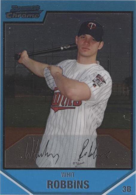 2007 Bowman Chrome - Prospects Whit Robbins #BC175 (RC) for sale online ...