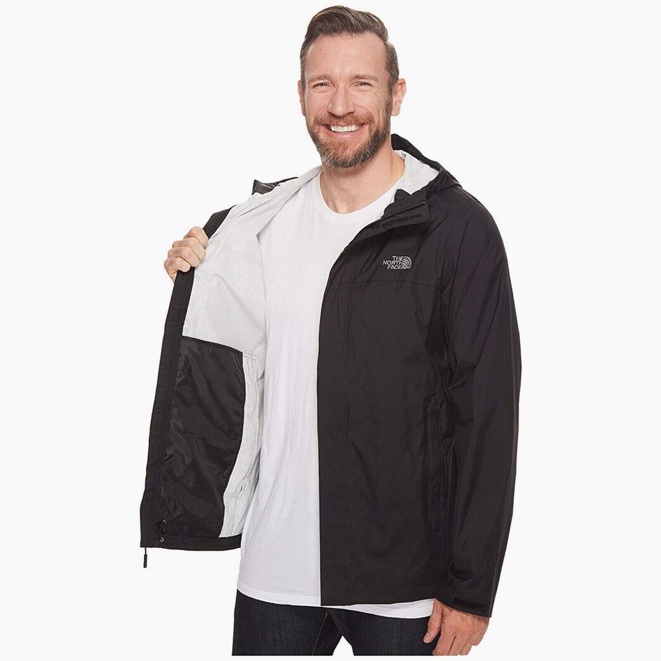 Men's Size S M The North Face Venture 2 Dryvent Waterproof Hooded Rain ...