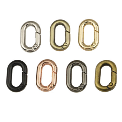 New Bag Clasps Oval Rectangular Spring Coil Clips For 13~40 mm Bag ...