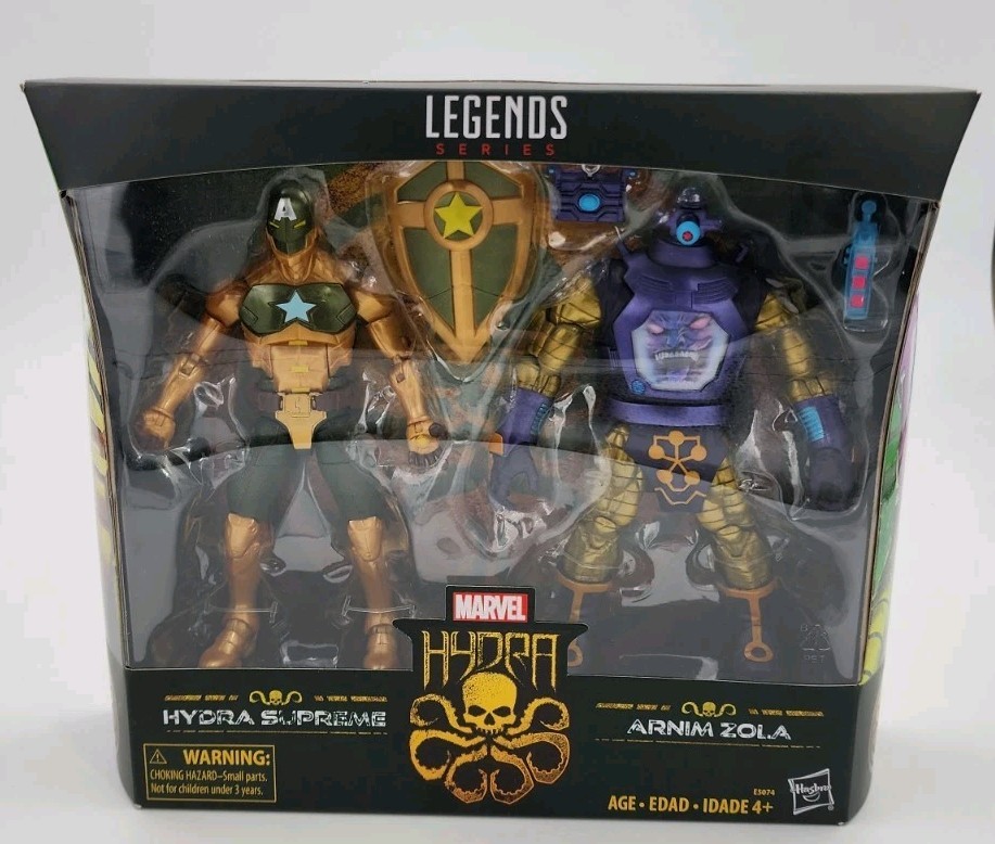 2018 Marvel Legends Hydra Supreme Leader & Arnim Zola Action Figure 2 ...