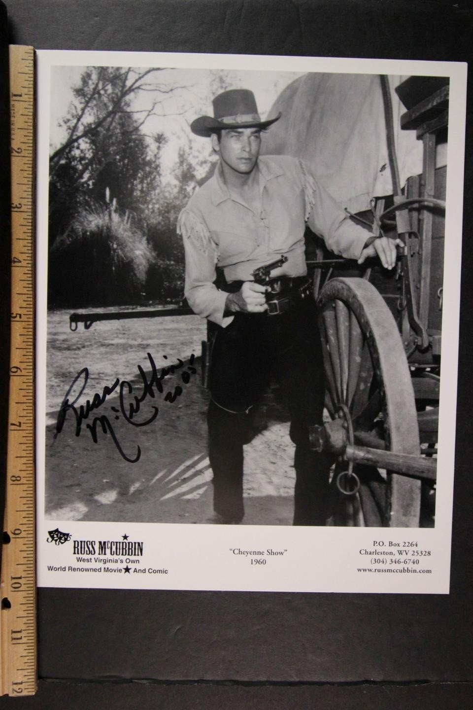 RUSS McCUBBIN (1935-2018) (HIGH PLAINS DRIFTER) AUTOGRAPH 8 x 10 PHOTO ...
