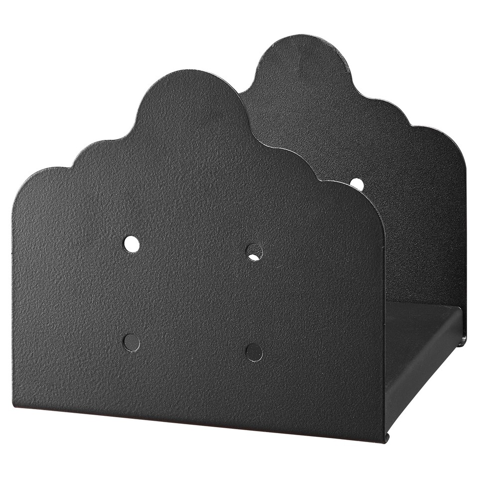 VEVOR 2 Pack 8x8 Post Base Brackets Wood Fence Post Anchor Inner Size 7 ...