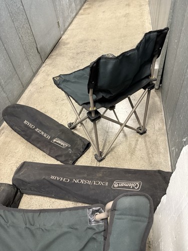 Lot Of 4 Coleman Excursion/Voyager Adult Camping Chairs. Local Pick up ...