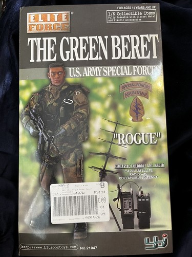 ELITE Force The Green Beret U.S. Army Special Forces Rogue 1:6 Action ...