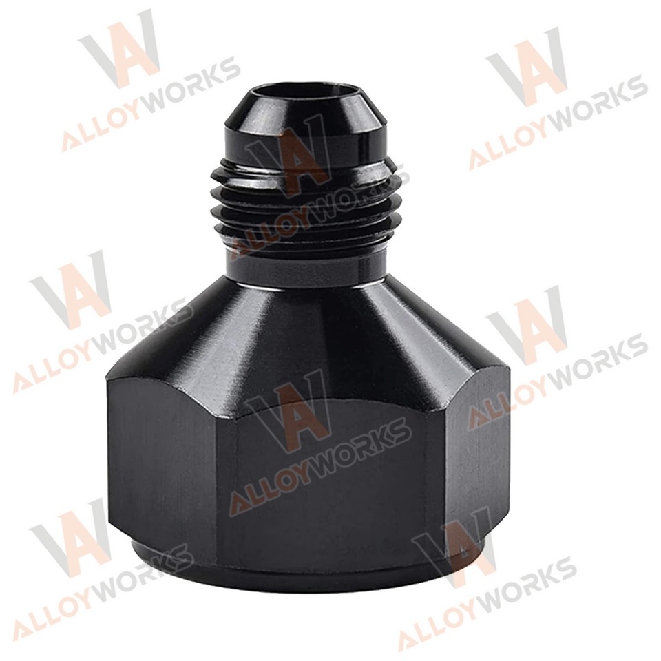 Aluminum 10AN Female 7/8-14 UNF To 8AN Male 3/4-16 UNF Flare Reducer ...