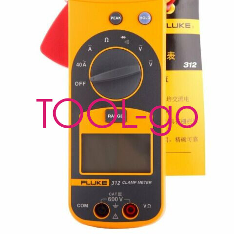 Fit For Fluke 312 Digital Clamp Meter Multimeter Tester F312 AC 1000A ...