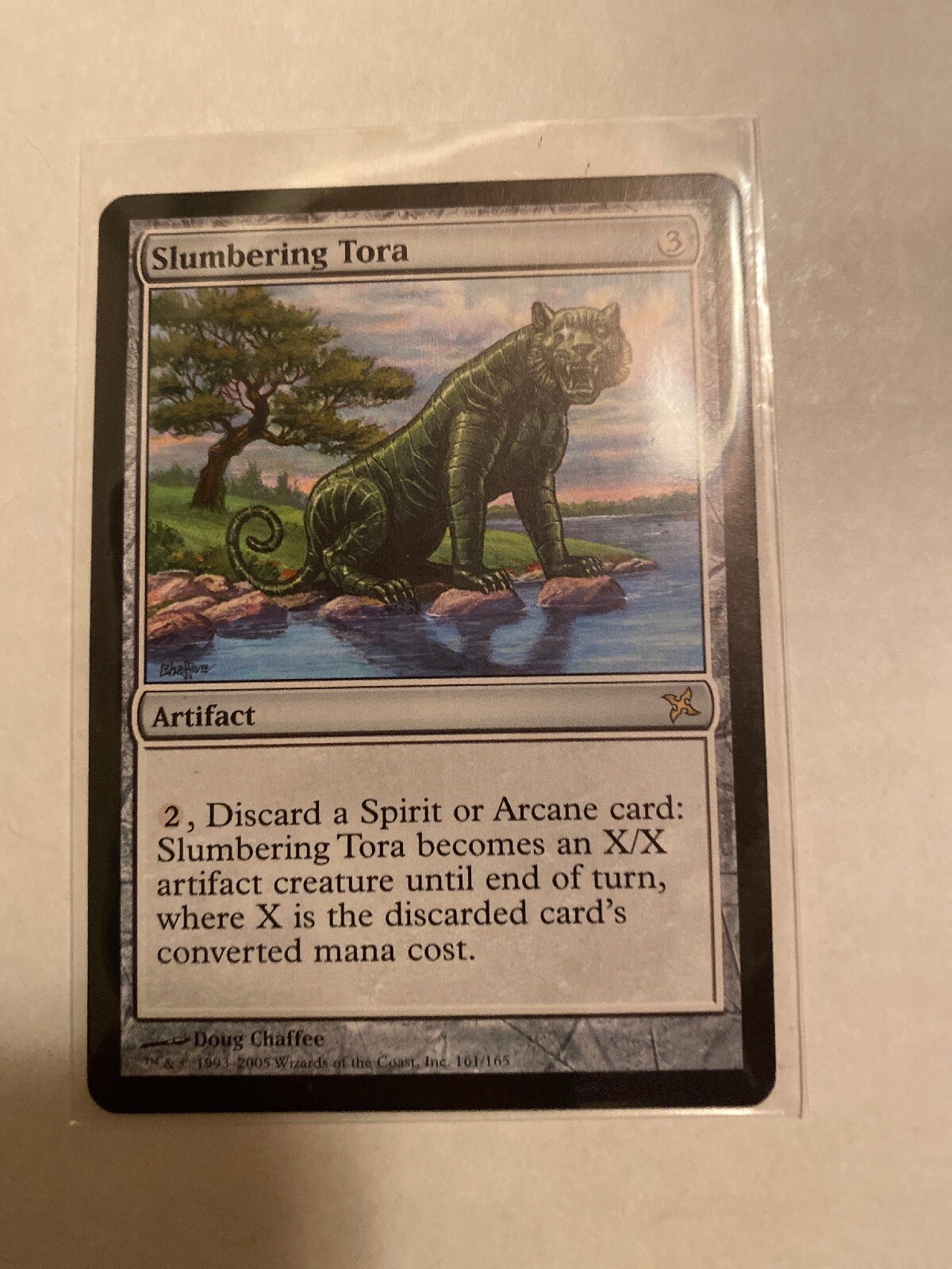1x Slumbering Tora Betrayers of Kamigawa MtG Magic Artifact Rare 1 x1 ...