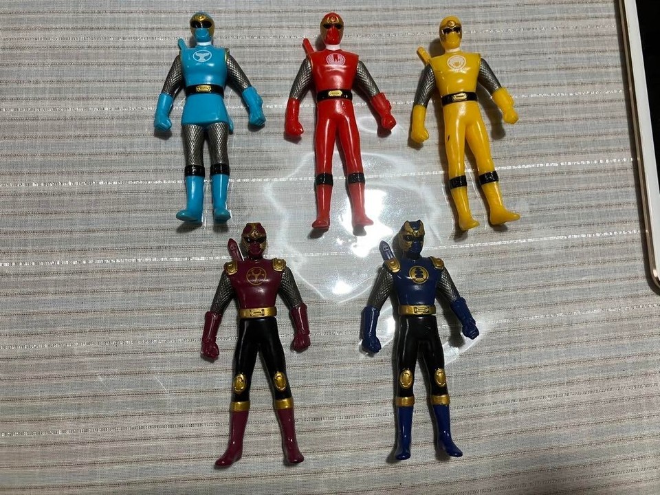 Bandai Toei Animation Power Ranger Gaoranger Hurricaneger Set Of 10 ...