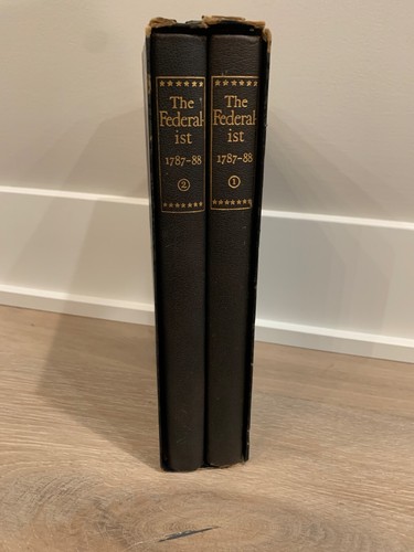 The Federalist 1787-88 2 Volume Set Copyright 1945 George Macy Co ...