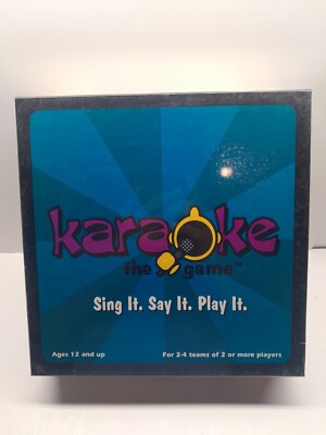 Newton's Mind Karaoke Board Game Sing it Say it Play It NEW Sealed 2002 ...