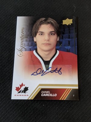 2013 UPPER DECK TEAM CANADA DANIEL CARCILLO #36 SIGNATURES AUTO AUTOGRAPH | eBay