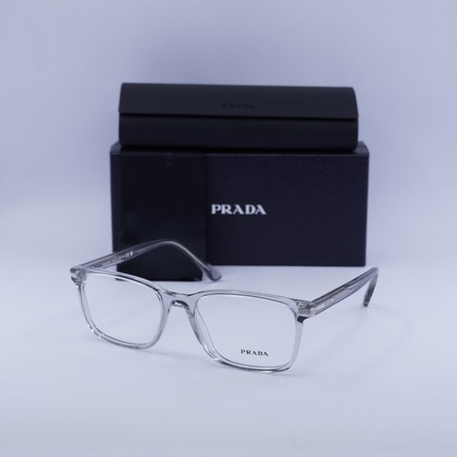 Prada PR14WV U431O1 Crystal Grey 54mm Eyeglasses New Authentic | eBay