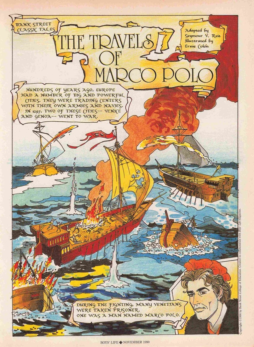 The Travels Of Marco Polo Book Cover