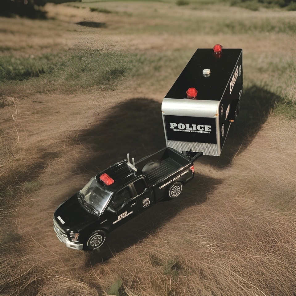 1/64 Greenlight Police Custom NYPD Emergency Service Unit 19 Ford F150 ...