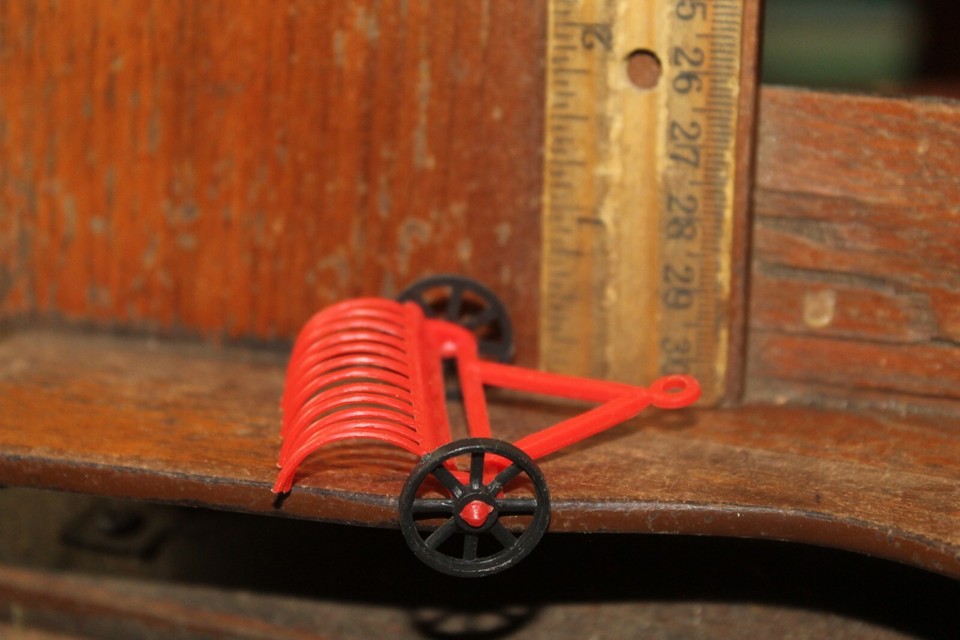 Vintage 1970's Plastic Farm Implement Toy Hay Rake | eBay