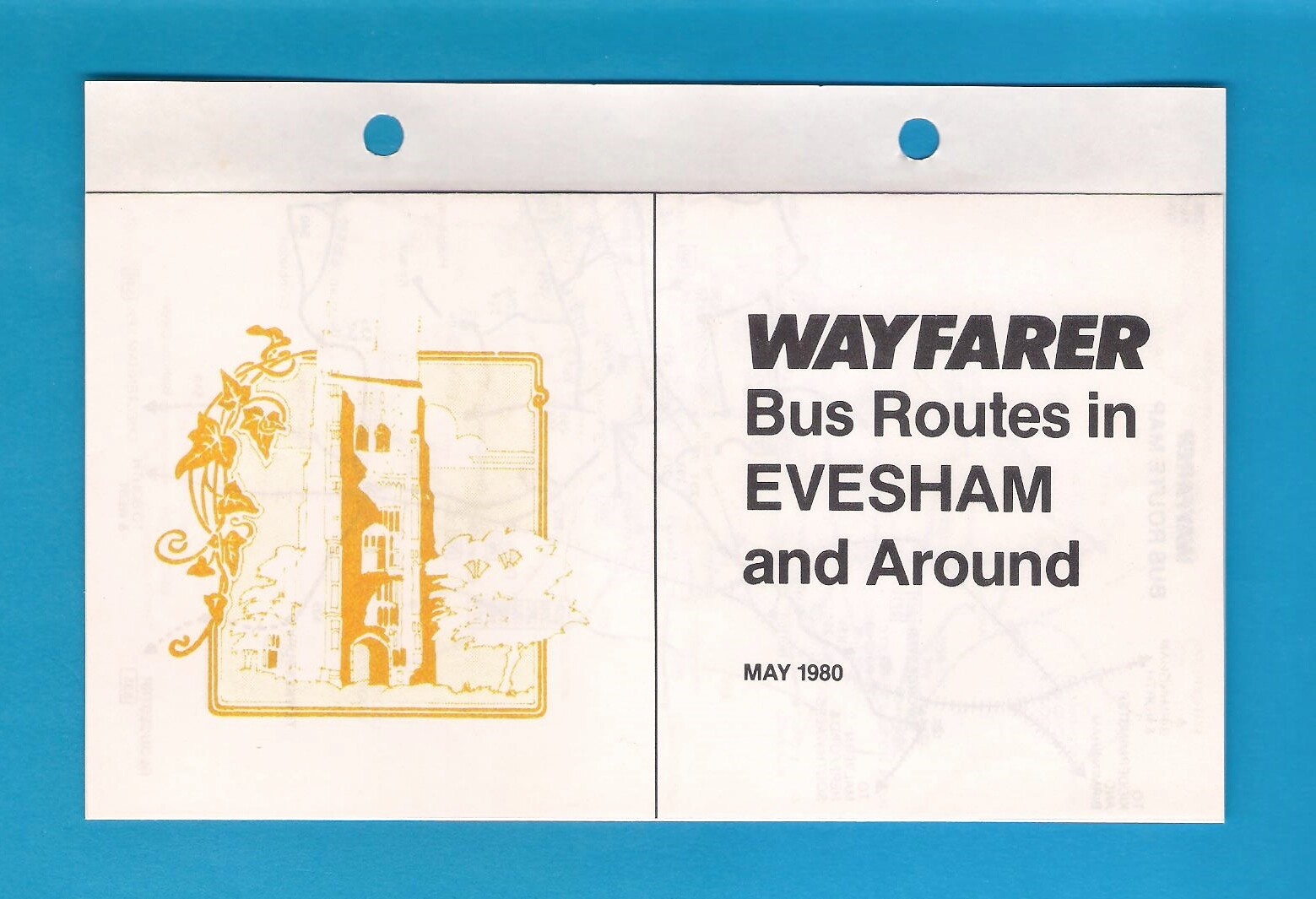 Midland Red Route Map ~ Wayfarer - Bus | Grelly UK