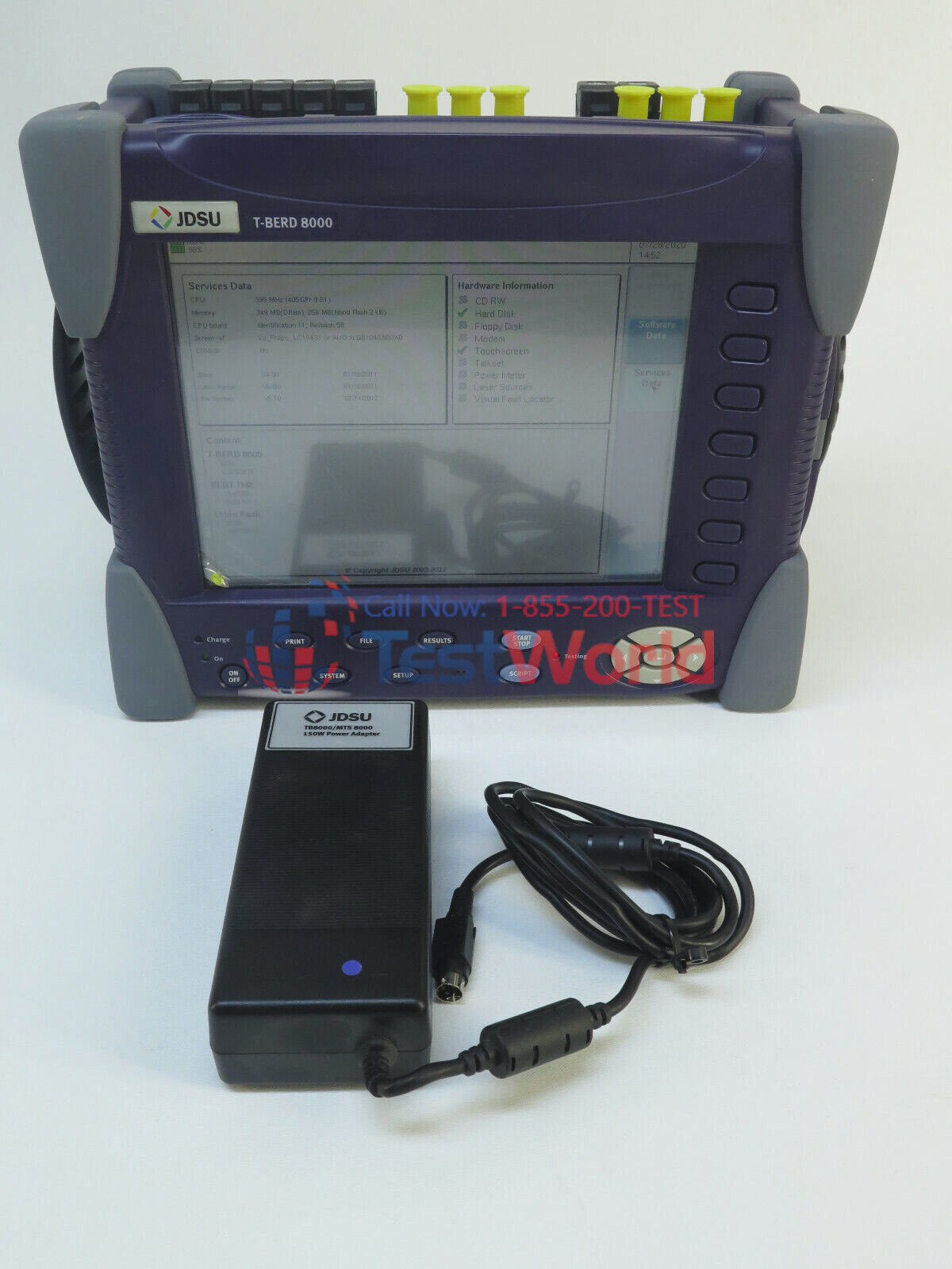 JDSU T-BERD 8000 Scalable Multitest Platform Transport Module, Battery ...