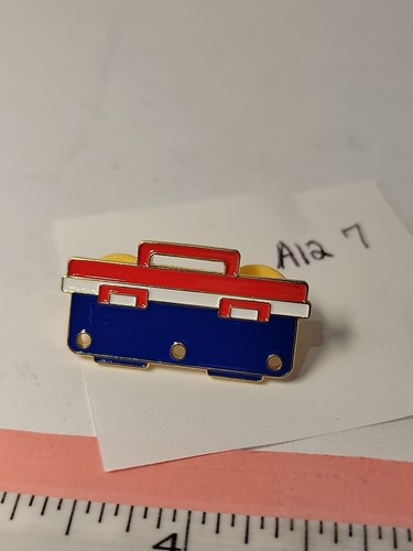 Toolbox Red White Blue Lapel Pin | eBay