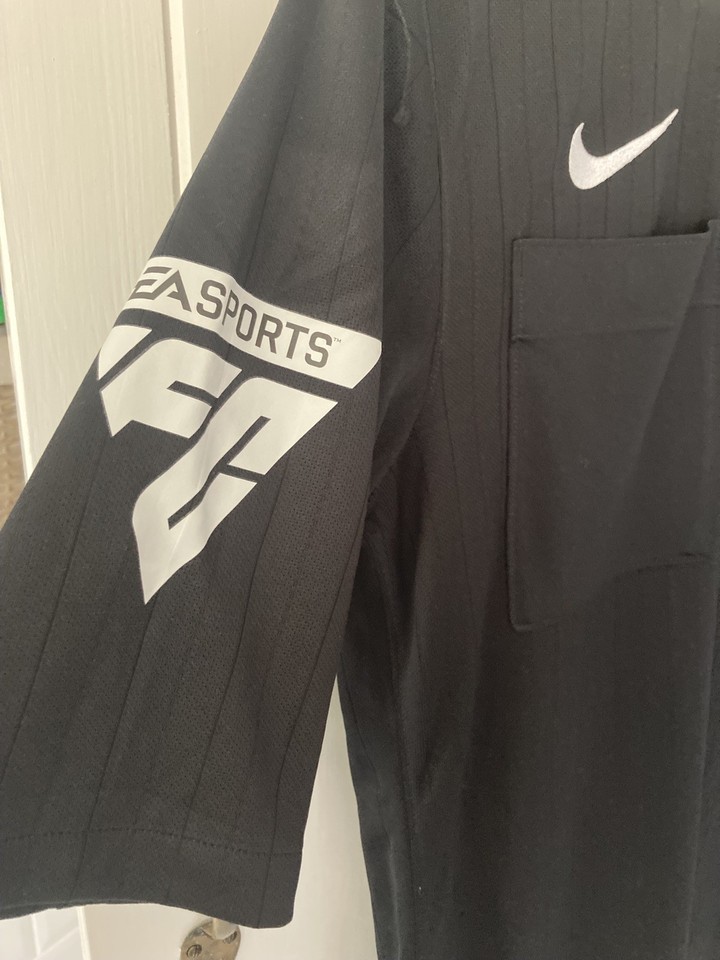 Nike Dry-Fit Referee Match Official Shirt - Football - Medium - Black | eBay UK