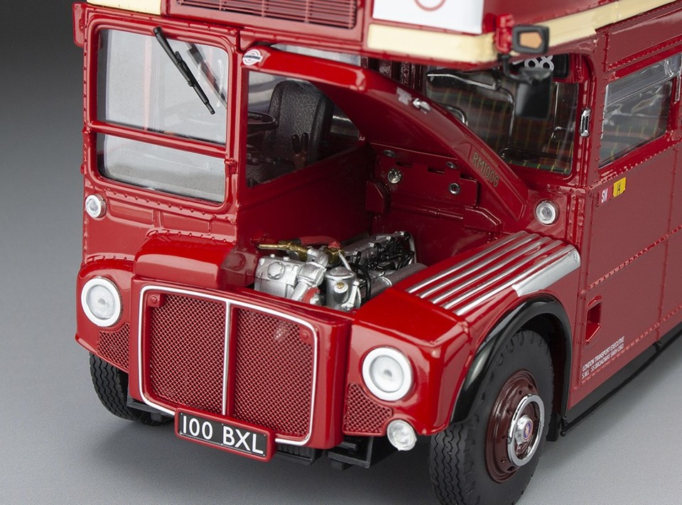 Sunstar H2943 Routemaster Bus RM1000 100 BXL London Transport Red | eBay UK