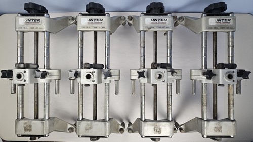 4 Hunter Engineering Wheel Alignment Head Sensor Rim Clamp Adapter Set ...