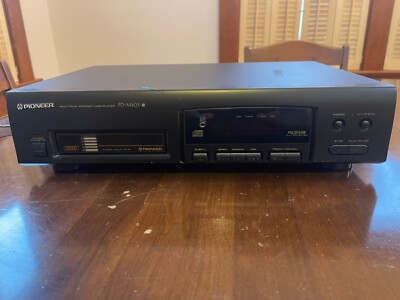 Pioneer 6 Disc CD Changer Multi Play Compact Disc Player PD-M403 w/Cart ...
