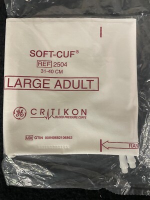 LOT of 53-GE Critikon SOFT-CUF REF: 2504 Large Adult 31-40cm Blood ...