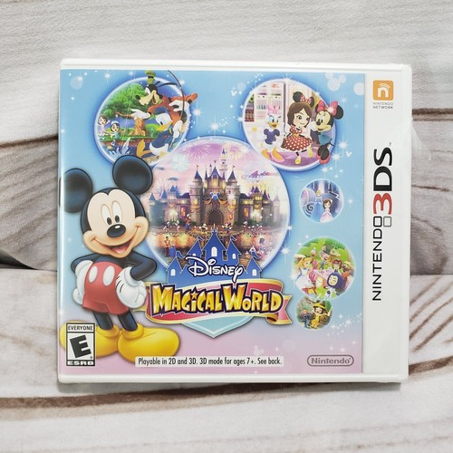 Nintendo 3DS Disney Magical World Video Game Factory Sealed 2014 Rated ...