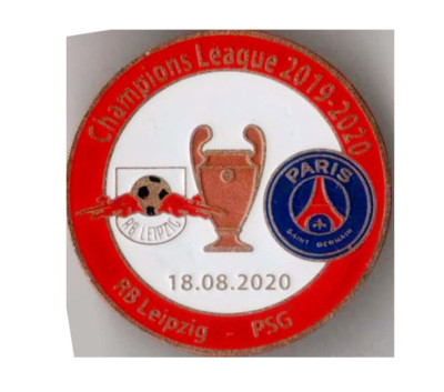 badge pin's football football RB Leipzig Allemagne - PSG Paris France ...