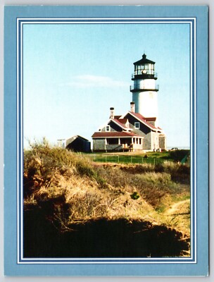 Greeting Cards Cape Cod Lighthouse Massachusetts Allan Wood Blank with ...