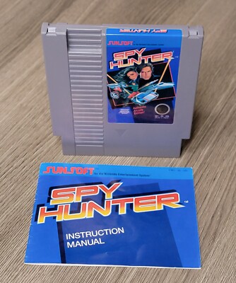 Spy Hunter (Nintendo Entertainment System, 1987) w/ manual | eBay