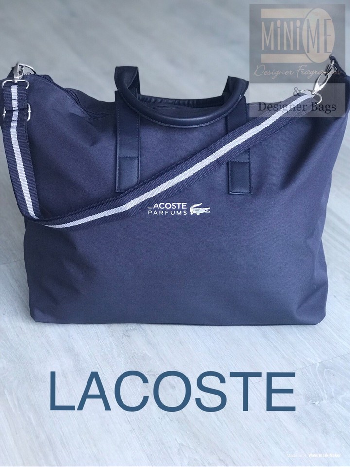 🆕LACOSTE WEEKEND BAG TRAVEL BAG GYM BAG DUFFLE HOLDALL NEW ...