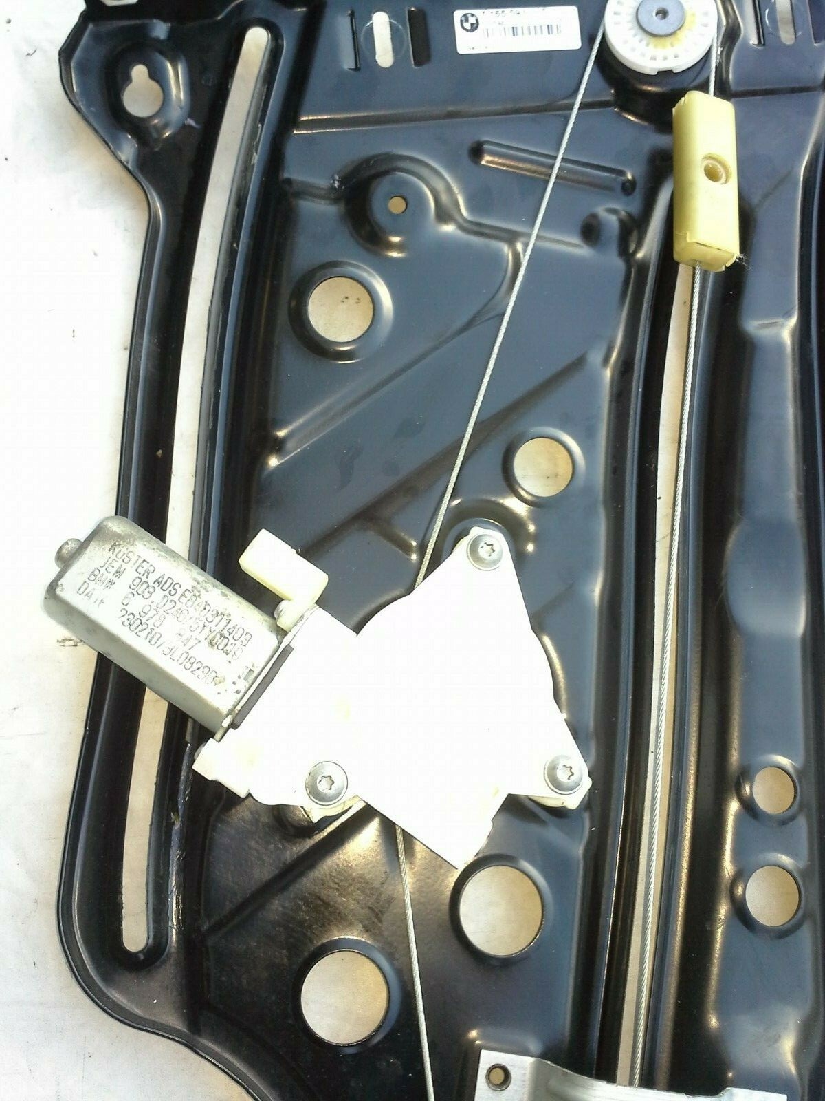 BMW 128 135 E88 CONVERTIBLE PASSENGER RIGHT REAR POWER WINDOW REGULATOR ...