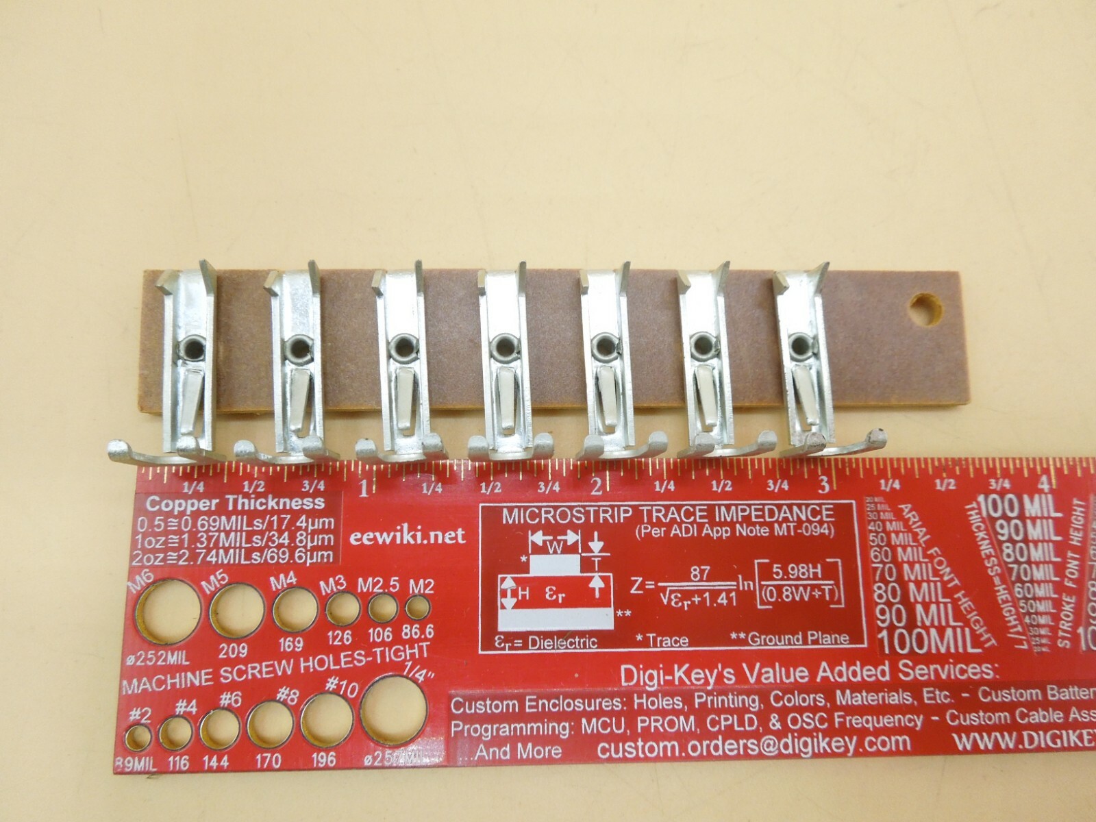 7 Lug, Horizontal Phenolic Terminal Strip (#4) (QTY 5) | eBay