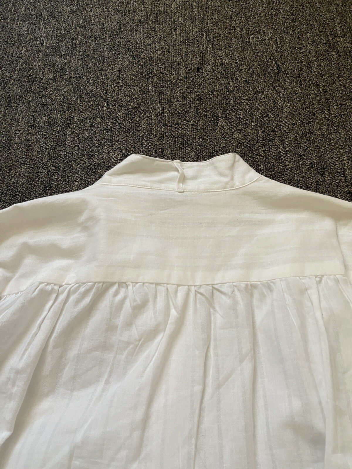 SCULLY white shirt Western Shirt Men's Medium 100% Co… - Gem