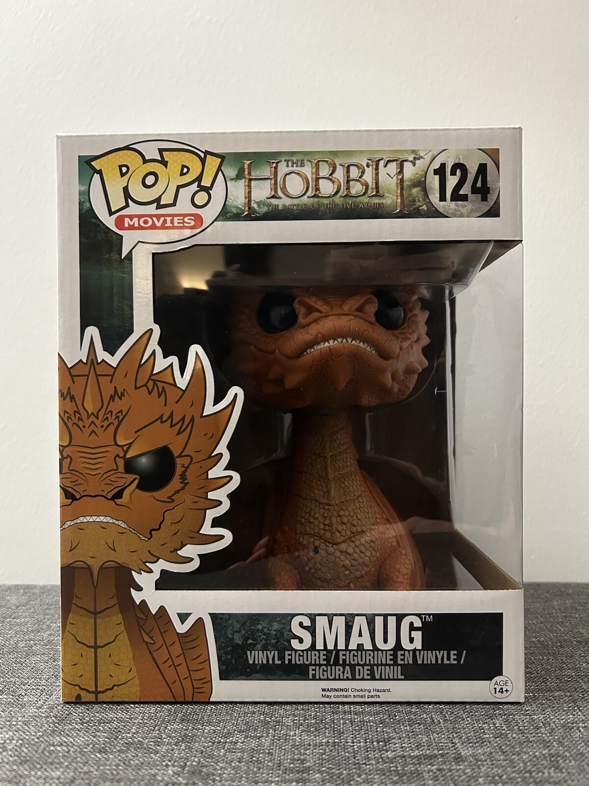 6 Inch Smaug The Hobbit 3 Super Sized Dragon Funko Pop Vinyl Figure 6 ...