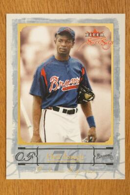 2004 Fleer Sweet Sigs Gold 86/99 Onil Joseph #100 Rookie RC Braves ...