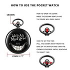 Anime Theme Design Quartz Pocket Watch Womens Mens Kids Best Gifts for ...