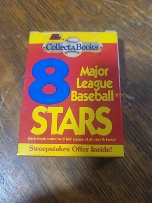1991 Line Drive Collect-A-Books 8 Card Pack MLB Baseball Stars | eBay