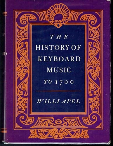 The History of Keyboard Music to 1700 253327954| eBay