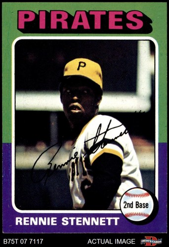 1975 Topps #336 Rennie Stennett Pirates 7.5 - NM+ | eBay