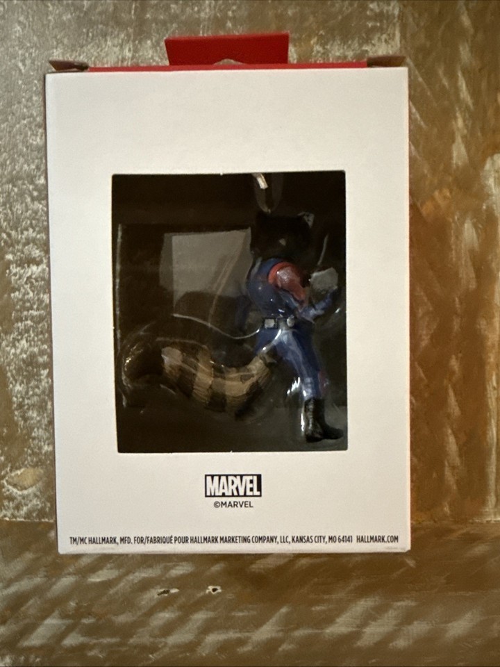 Rocket Raccoon Hallmark Christmas Ornament Guardians of the Galaxy Vol ...