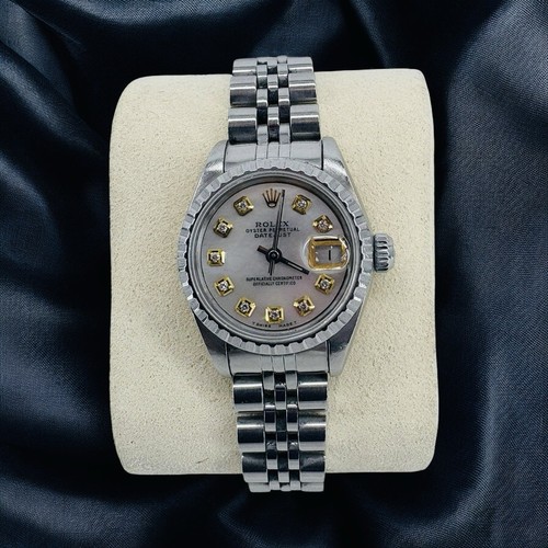 Rolex 69240 custom diamond dial 26mm | eBay UK